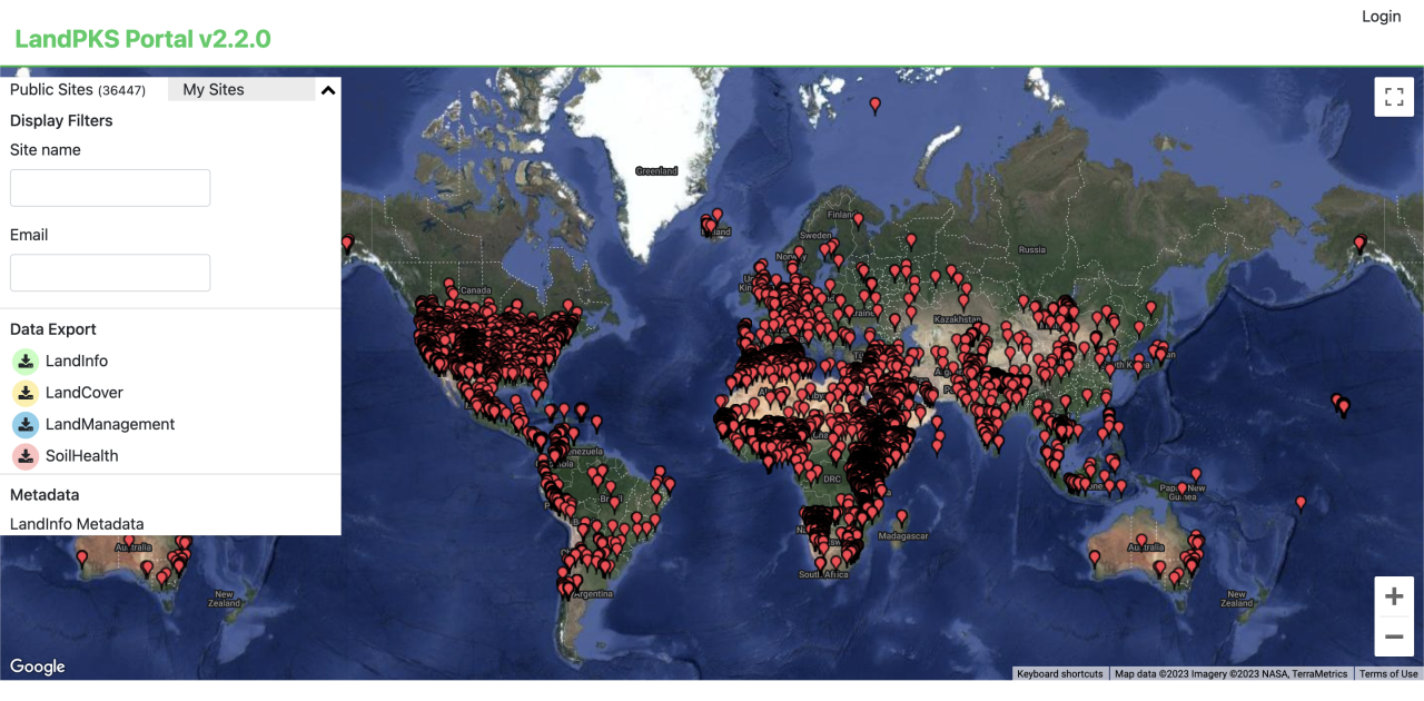 How to Use the Data Portal | LandPKS